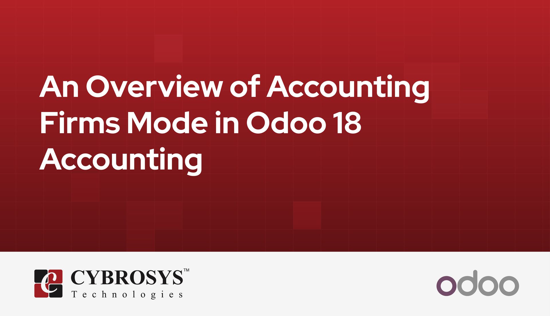An Overview of Accounting Firms Mode in Odoo 18 Accounting