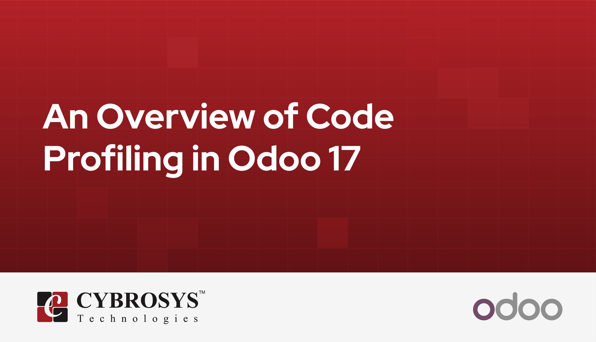 An Overview of Code Profiling in Odoo 17