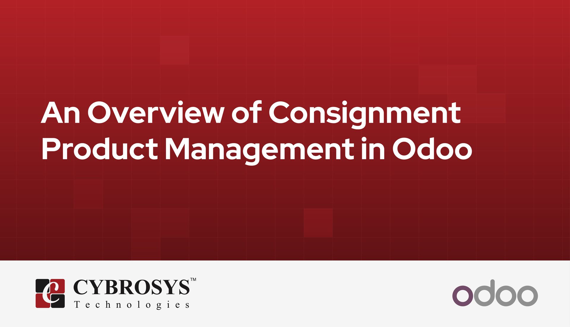 An Overview of Consignment Product Management in Odoo 18