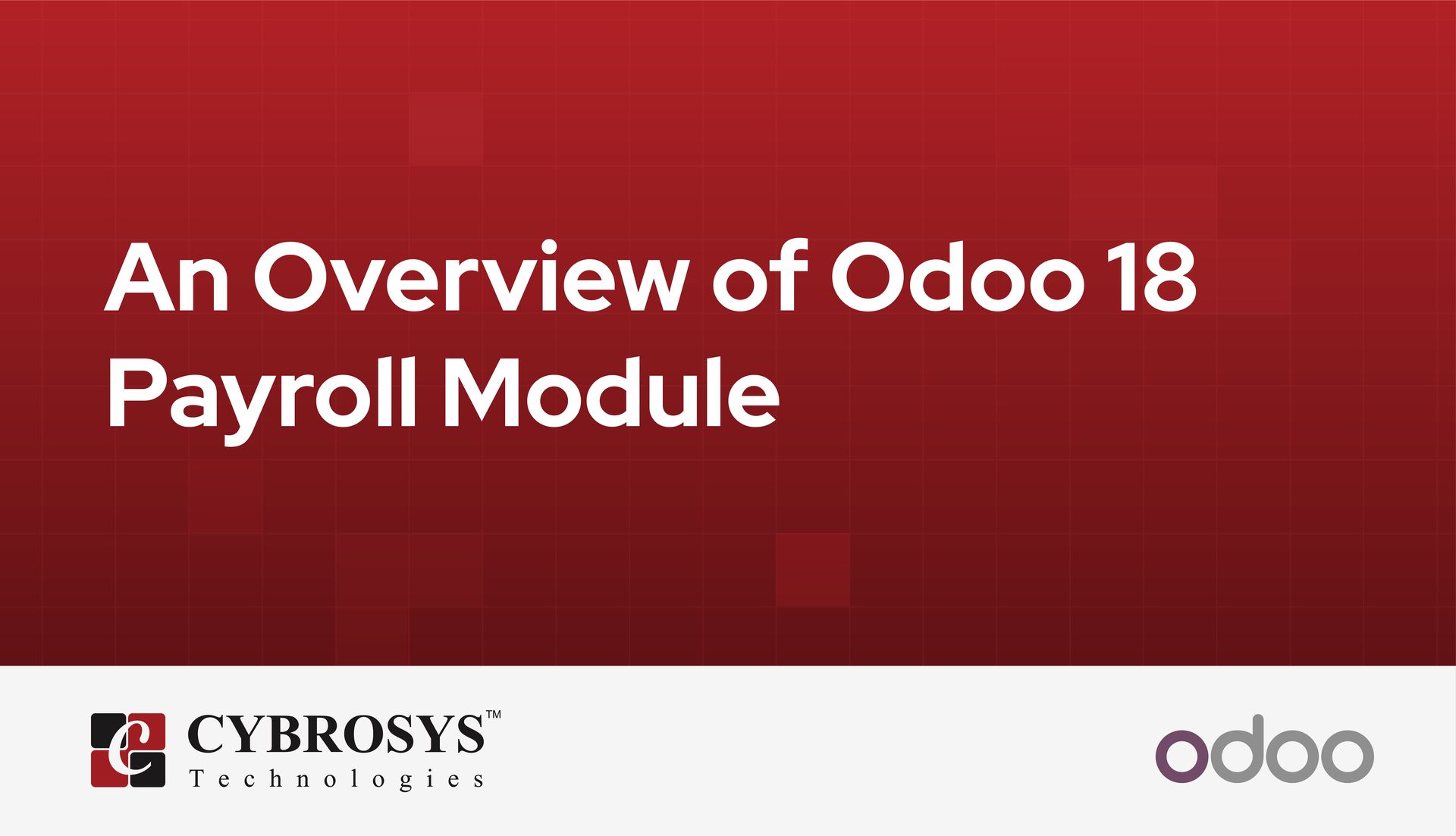 An Overview of Odoo 18 Payroll Module