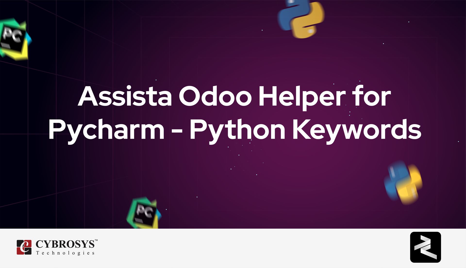 Assista Odoo Helper for Pycharm - Python Keywords