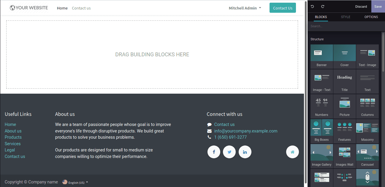 How To Create A Custom Theme In Odoo 14 Website