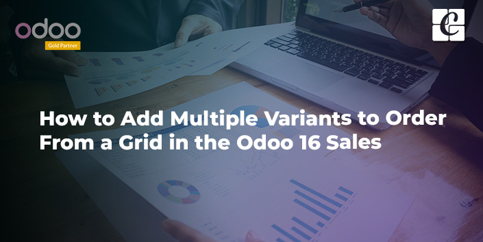 How to Add Multiple Variants to Order From a Grid in the Odoo 16 Sales