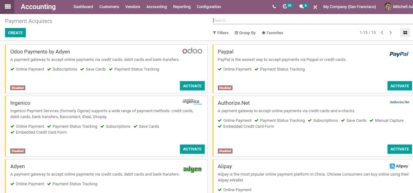 How to Configure Chart of Accounts in Odoo 14