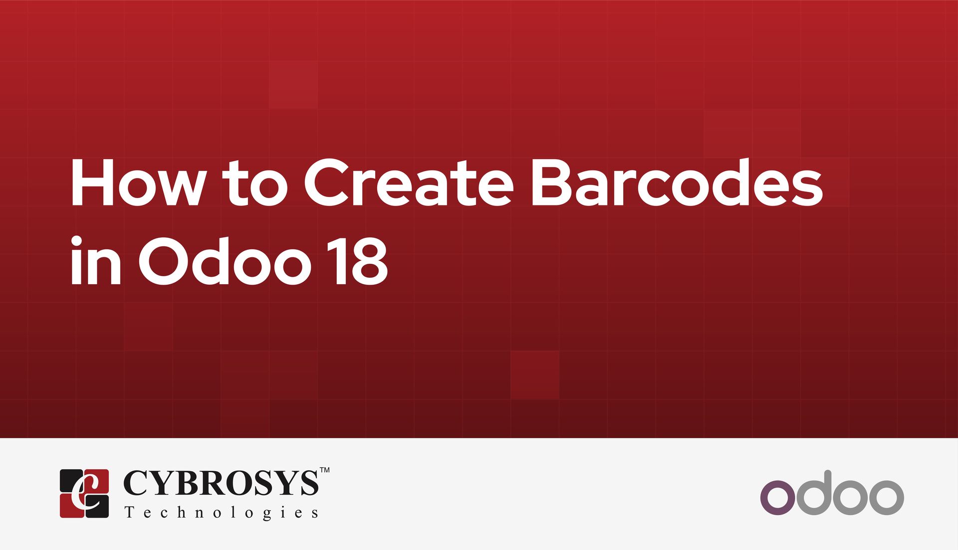 How to Create Barcodes in Odoo 18