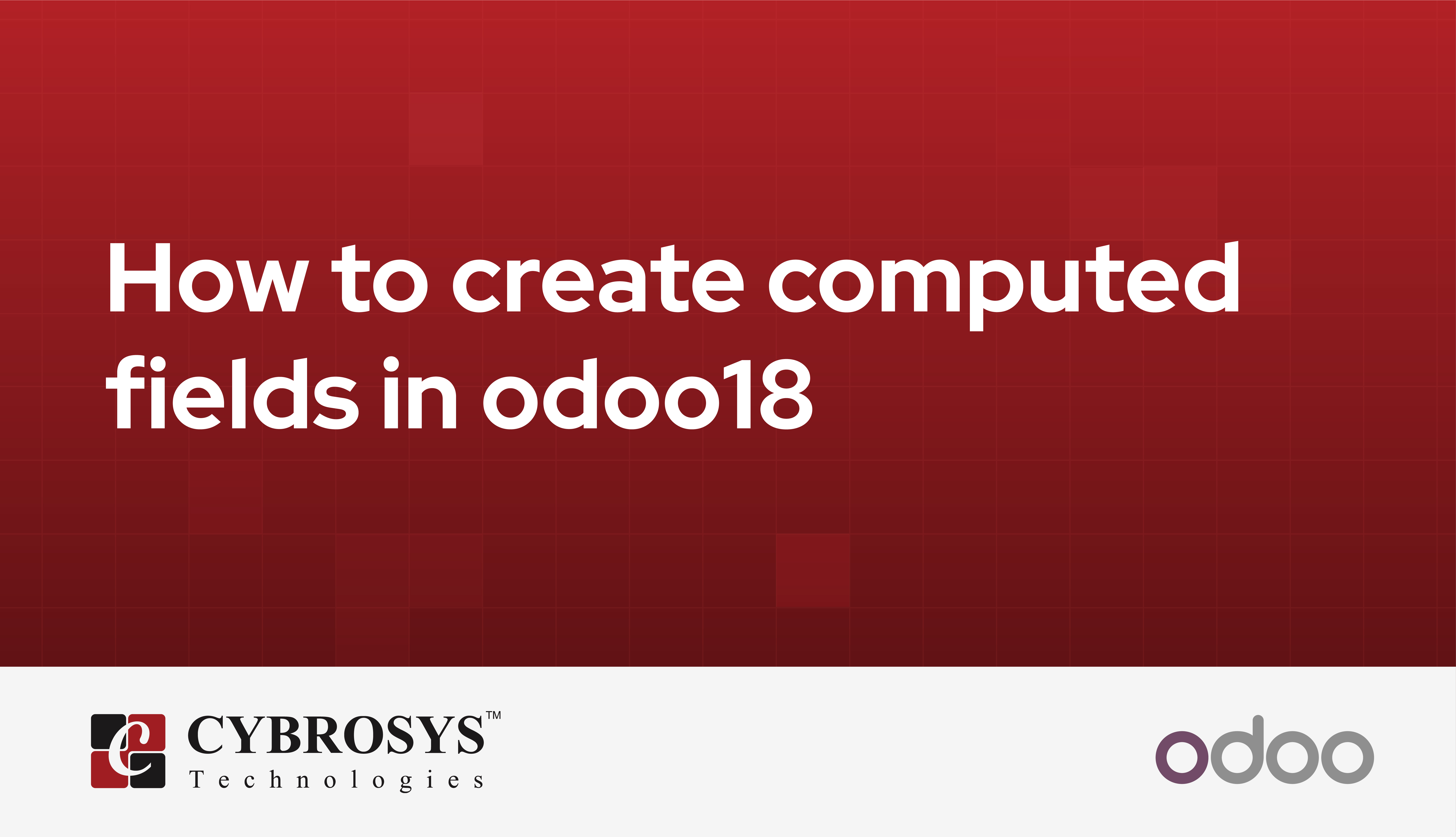 How to Create Computed Fields in Odoo 18