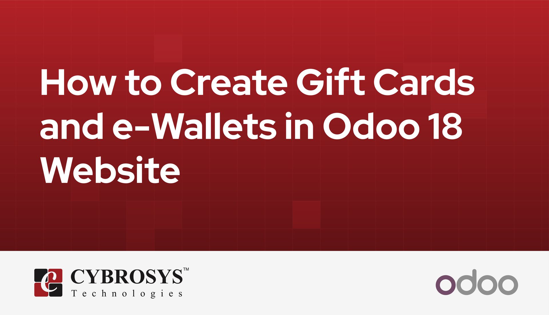 How to Create Gift Cards and e-Wallets in Odoo 18 Website
