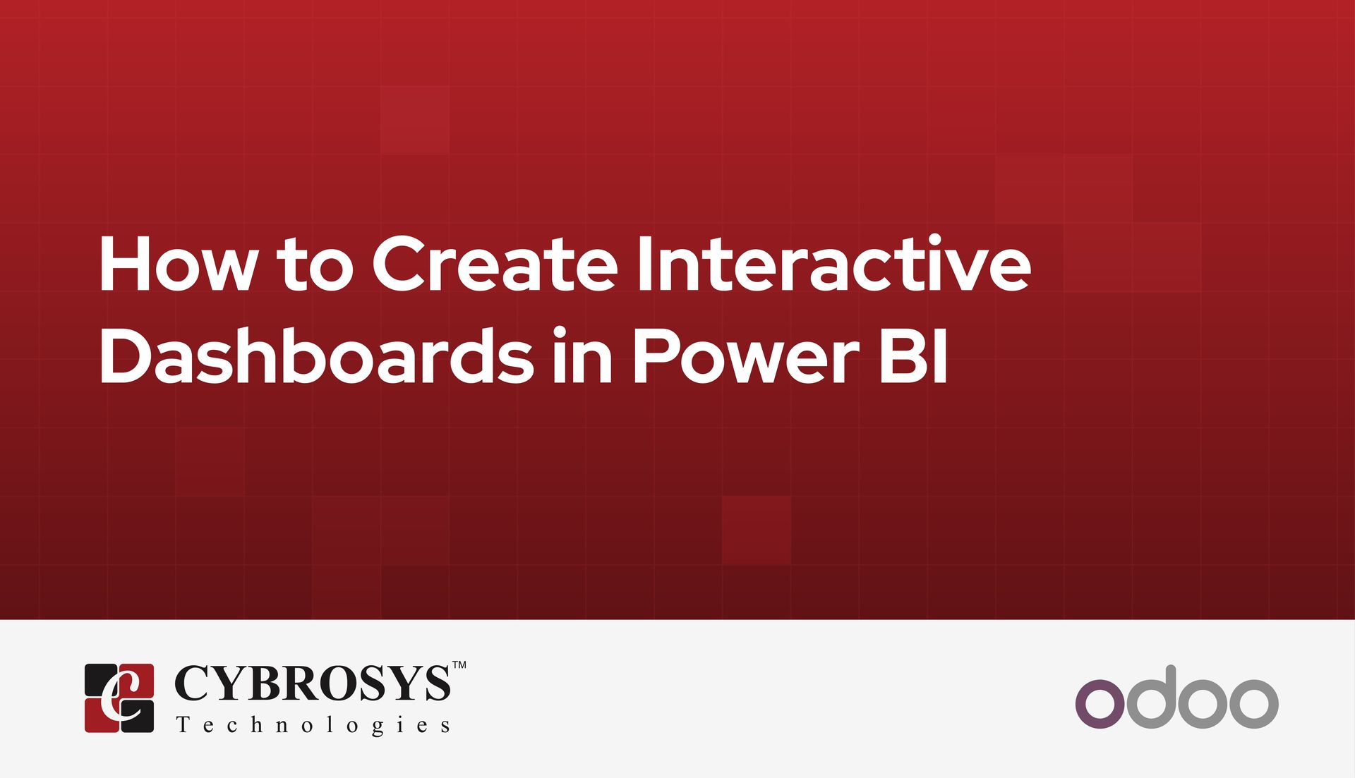 How to Create Interactive Dashboards in Power BI