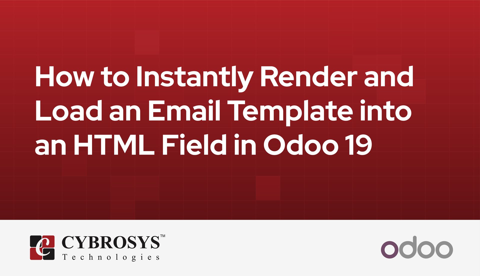 How to Instantly Render and Load an Email Template into an HTML Field ...
