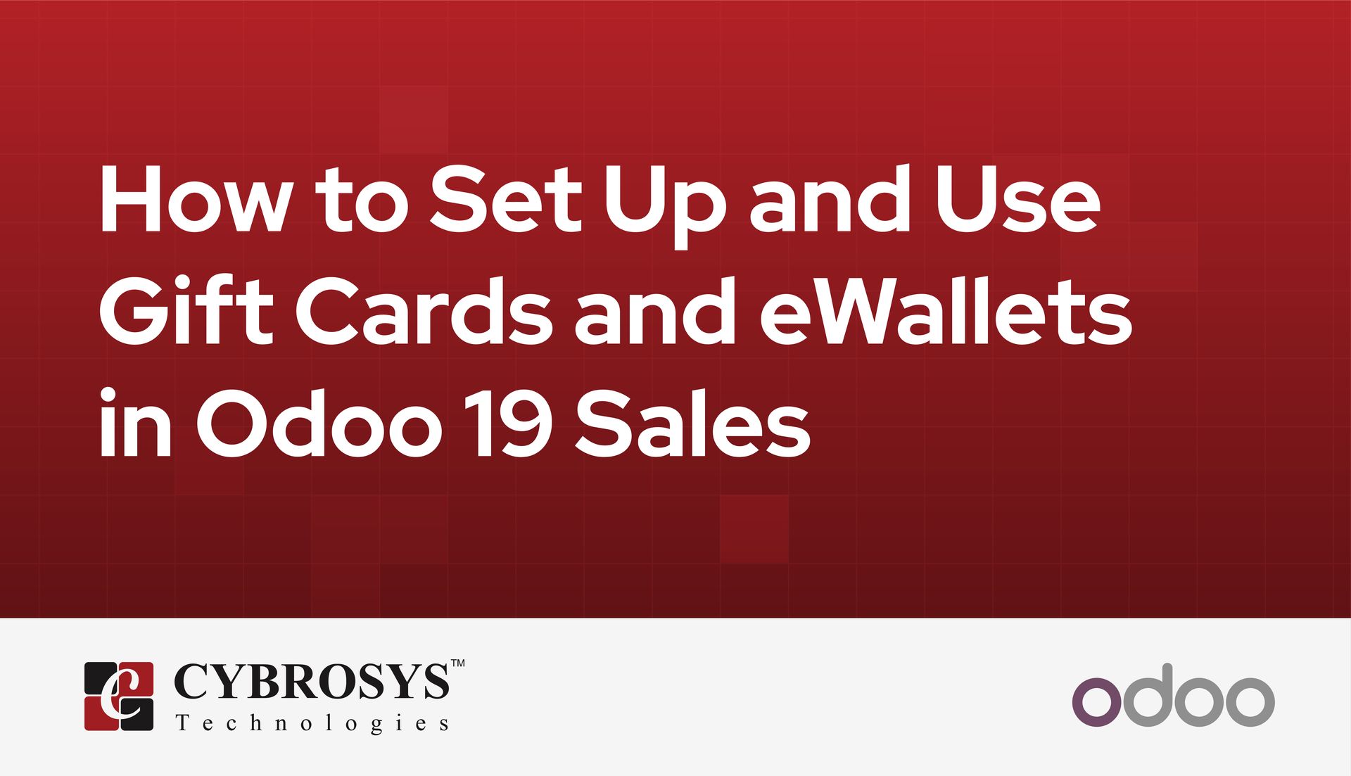 How to Set Up and Use Gift Cards and eWallets in Odoo 19 Sales