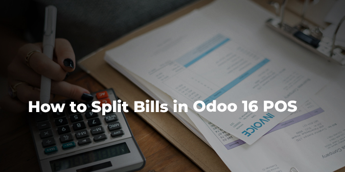 How to Split Bills in Odoo 16 POS