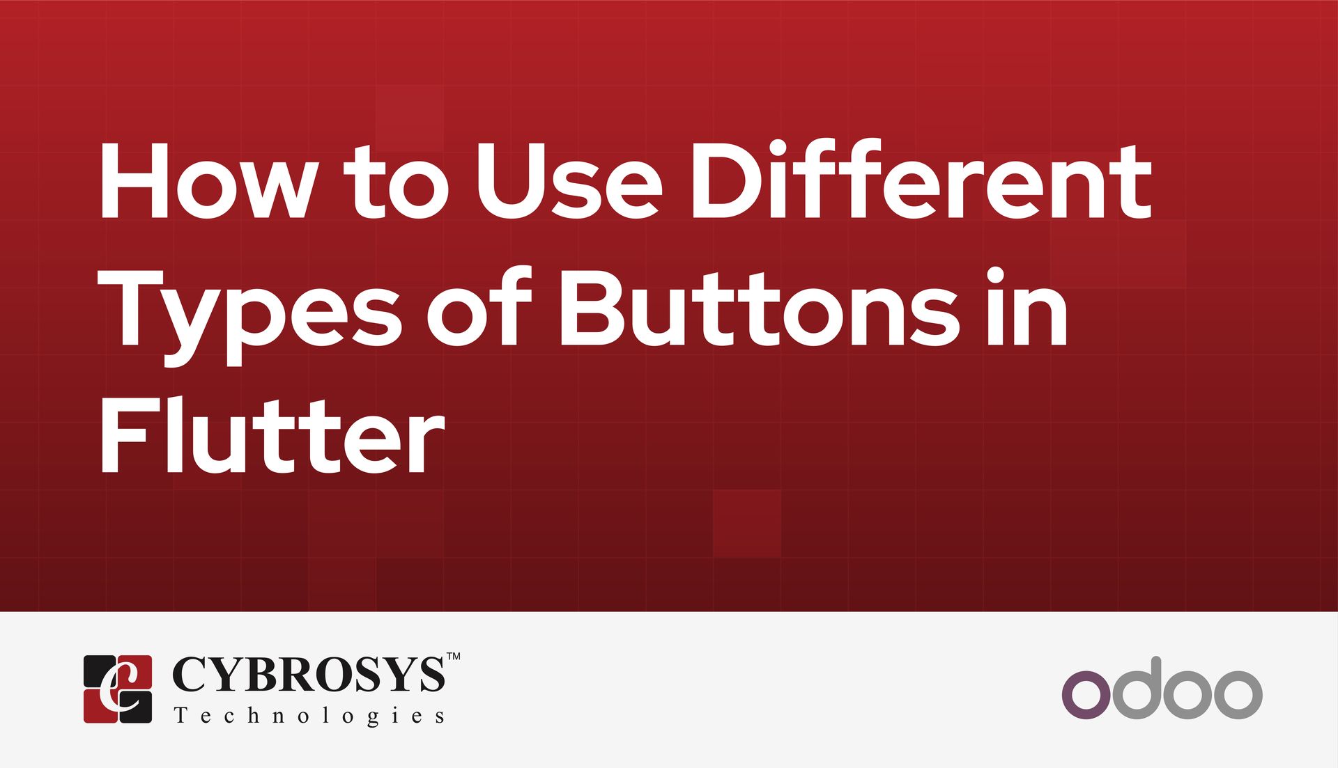 How to Use Different Types of Buttons in Flutter