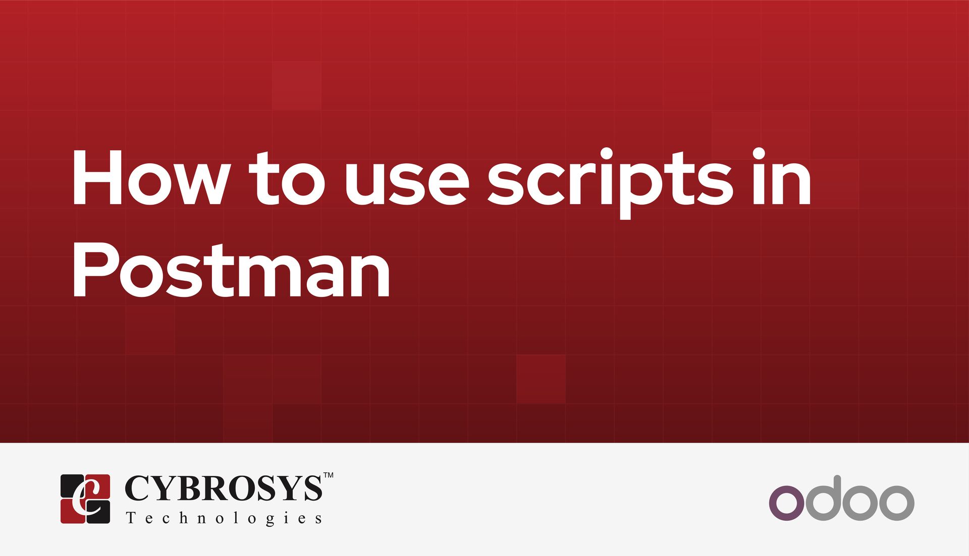 How to use scripts in Postman