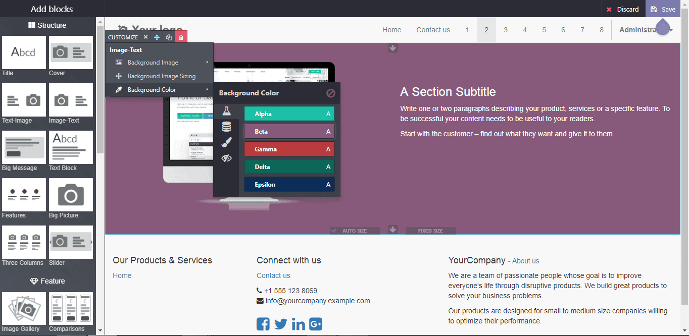 Odoo Ecommerce Features Cybrosys Technologies