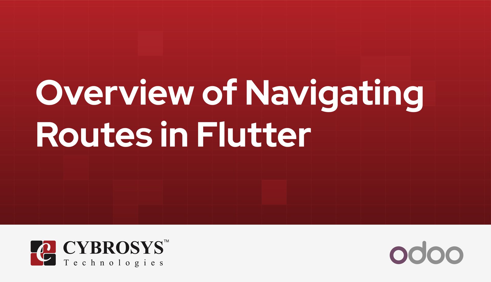 Overview of Navigating Routes in Flutter