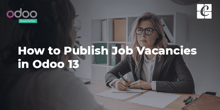 How to Publish Job Vacancies in Odoo 13