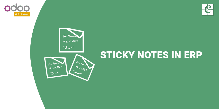 Sticky Notes in ERP | Sticky Notes in Odoo Erp