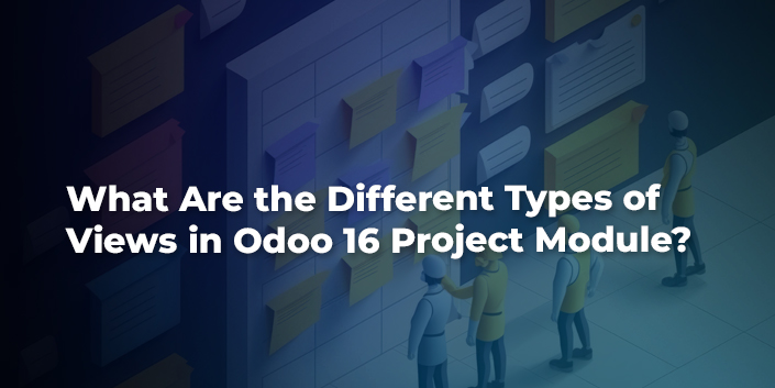 What Are the Different Types of Views in Odoo 16 Project Module?