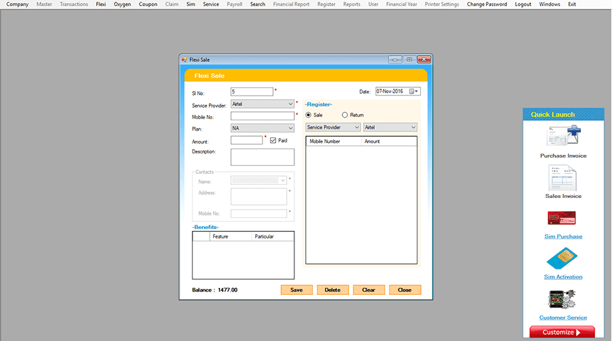 Mobile Shop Software- Cybrosys Technologies