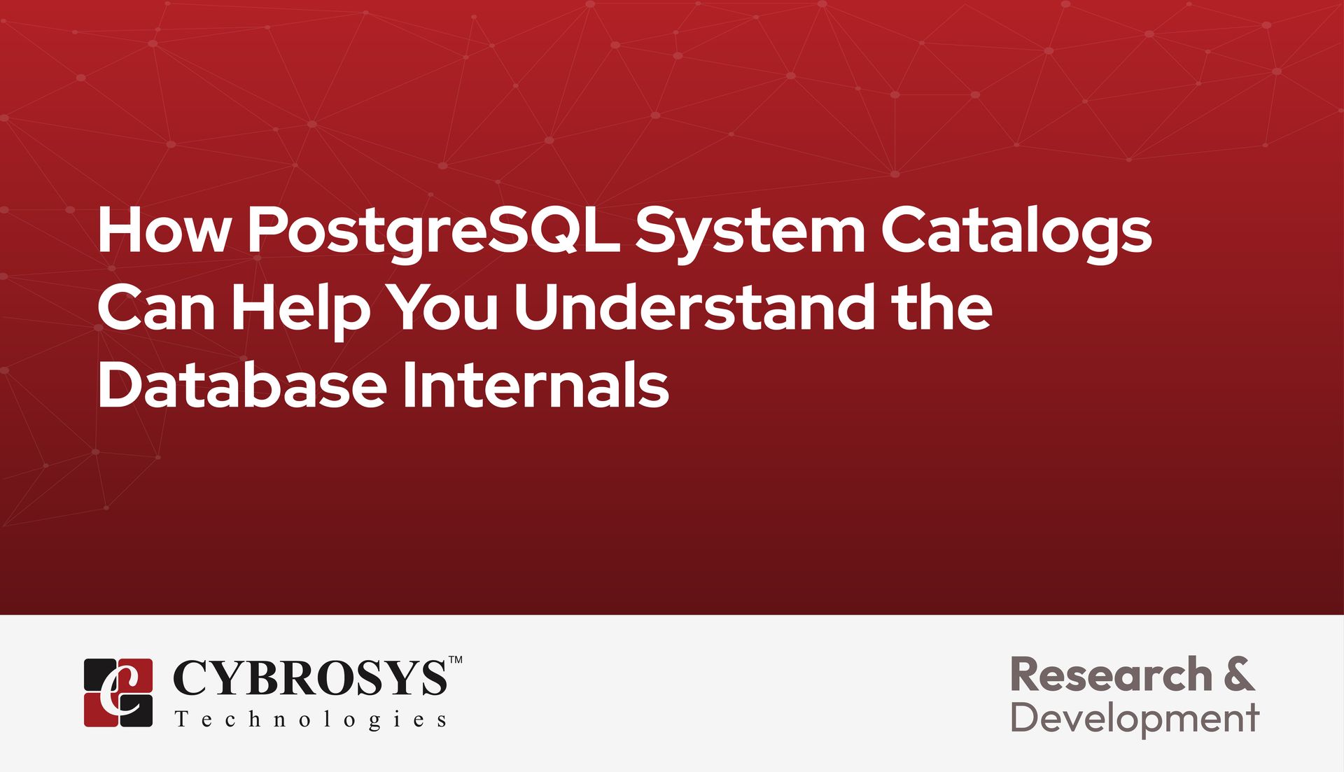How PostgreSQL System Catalogs Can Help You Understand the Database Internals