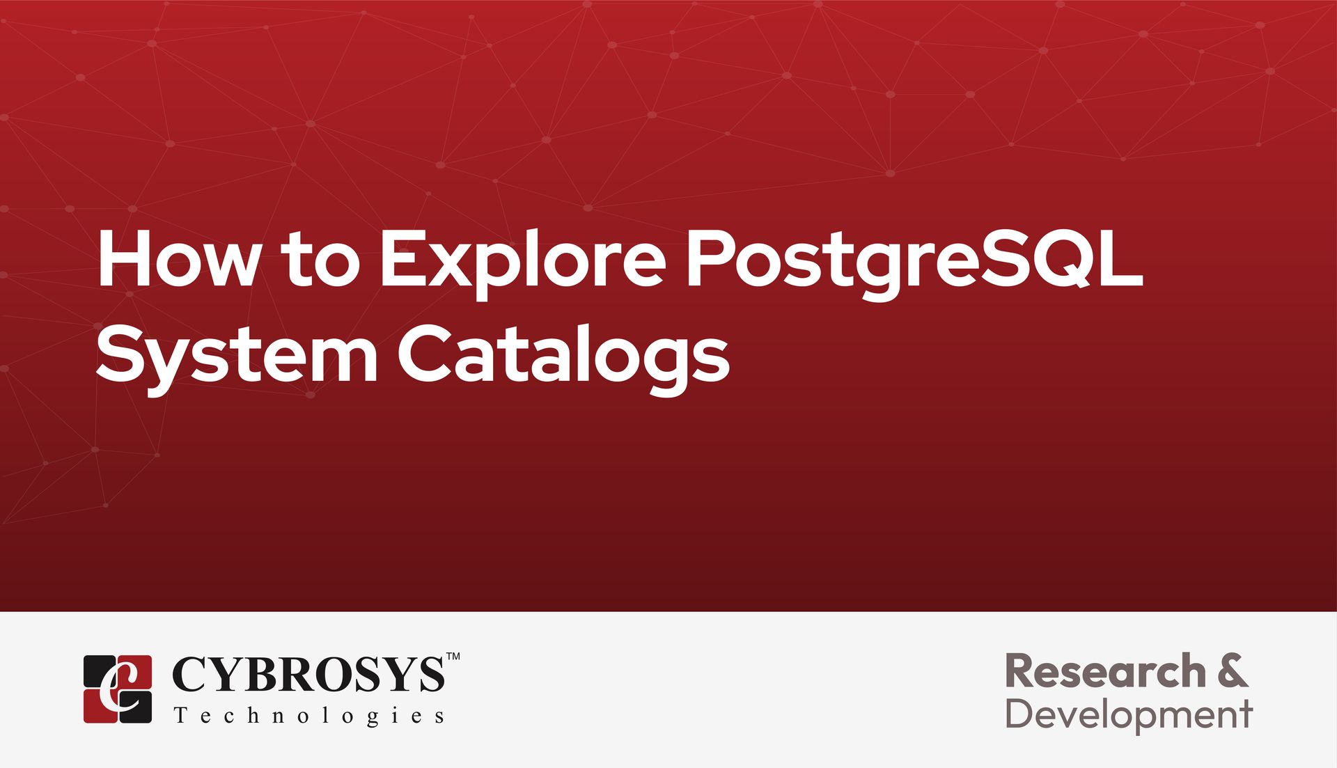 How to Explore PostgreSQL System Catalogs