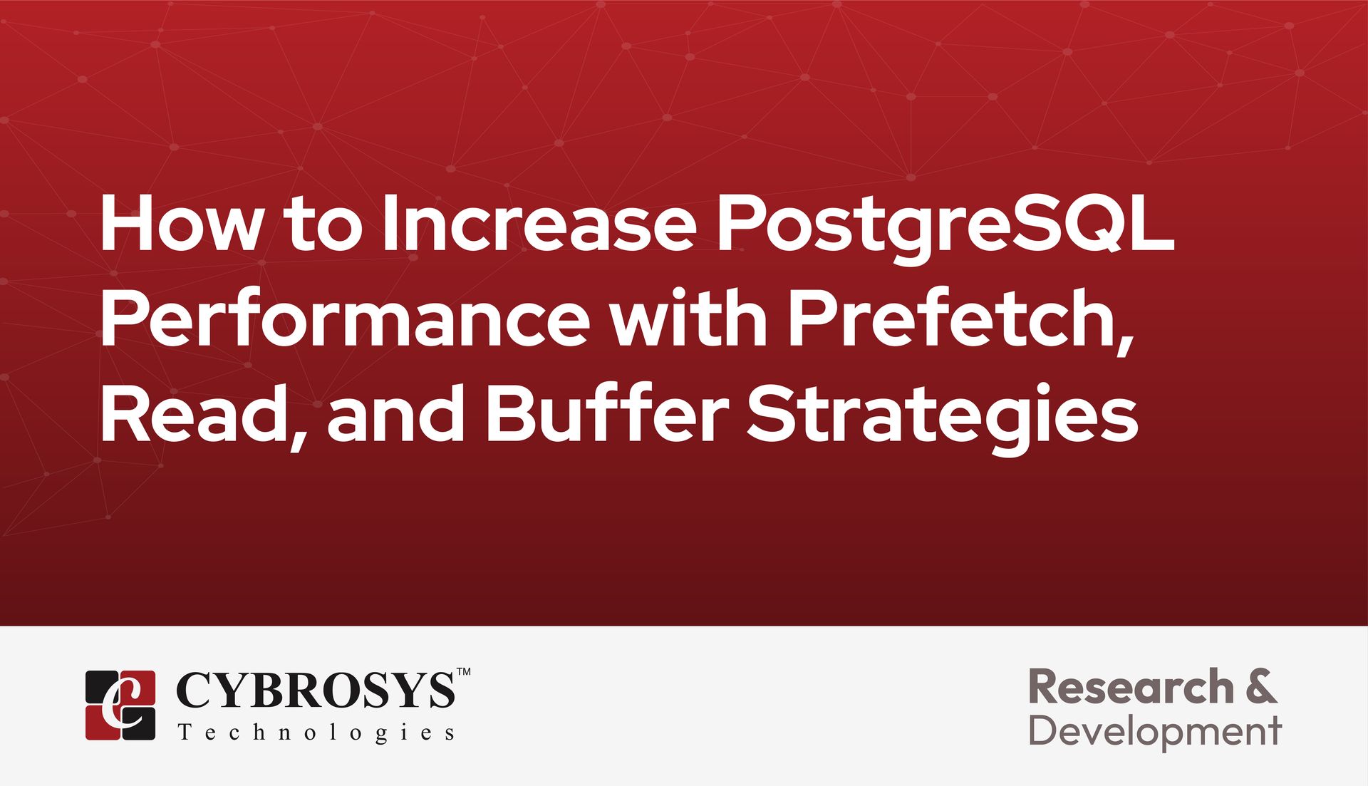 How to Increase PostgreSQL Performance with Prefetch, Read, and Buffer Strategies