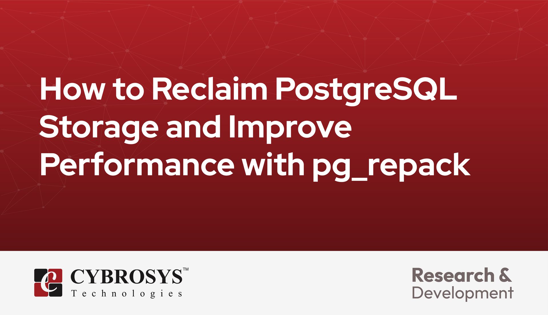 How to Reclaim PostgreSQL Storage and Improve Performance with pg_repack