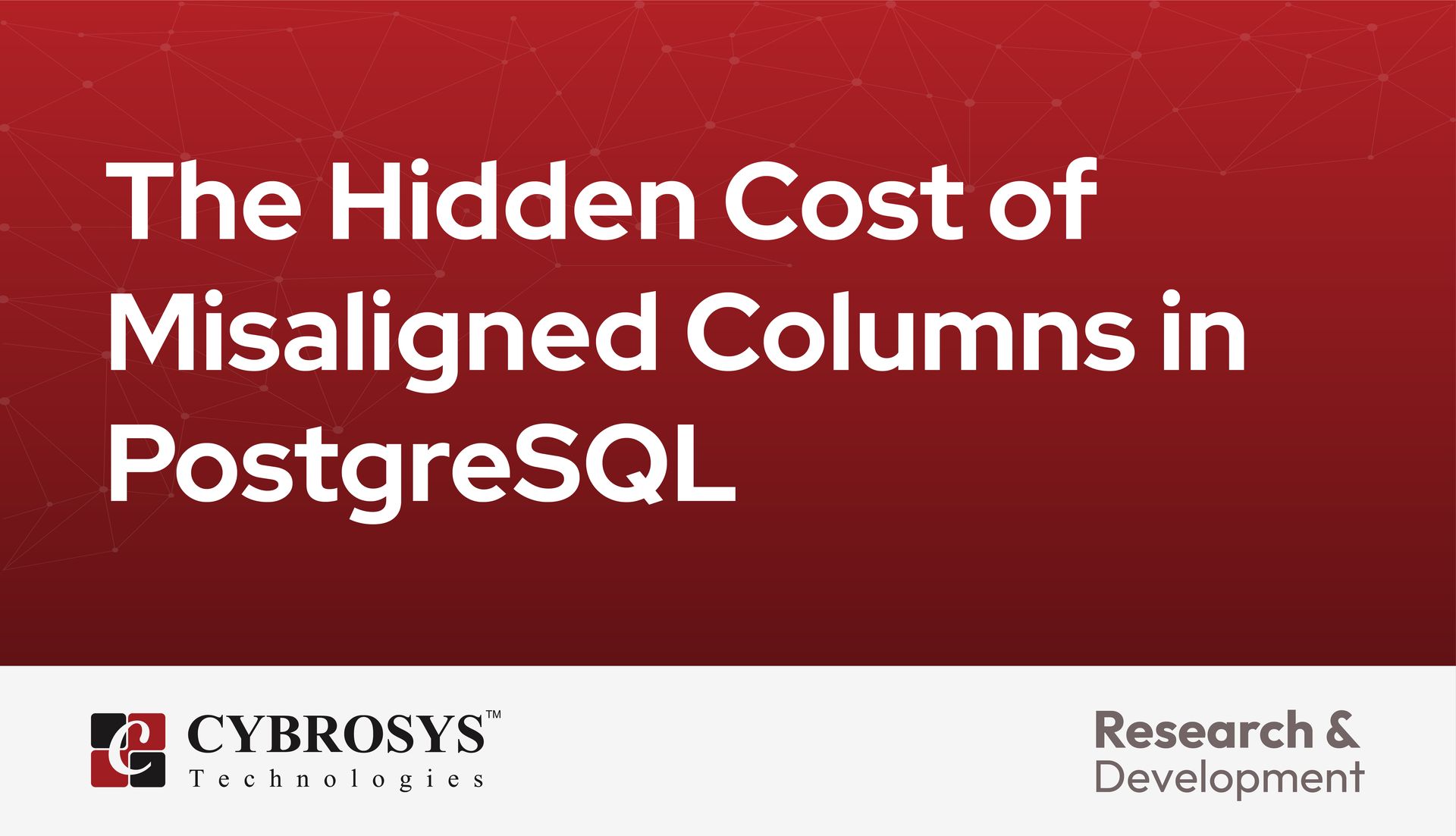 The Hidden Cost of Misaligned Columns in PostgreSQL