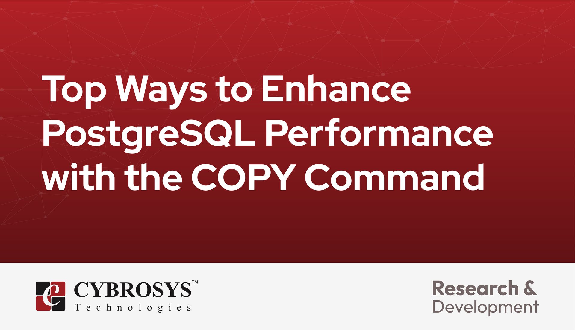 Top Ways to Enhance PostgreSQL Performance with the COPY Command